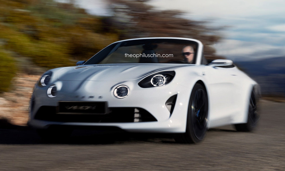 New Alpine Sports Car Has Already Been Styled As A Convertible | Carscoops
