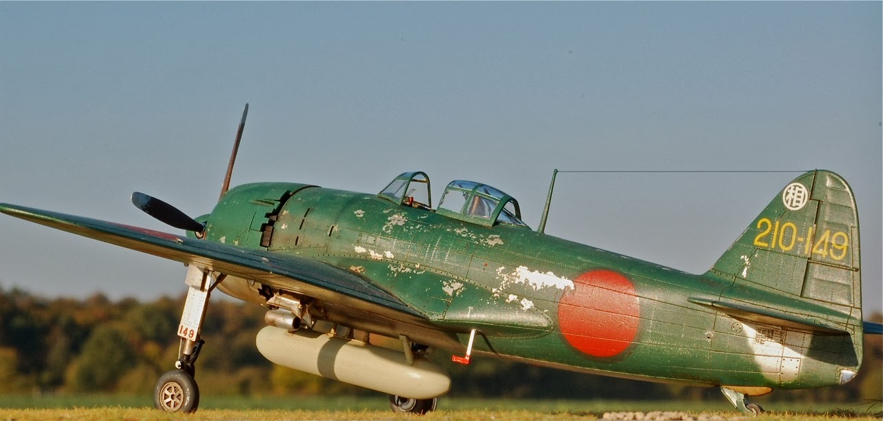 WildEagles: Kawanishi N1K1-J "Shiden" by Jean Barby