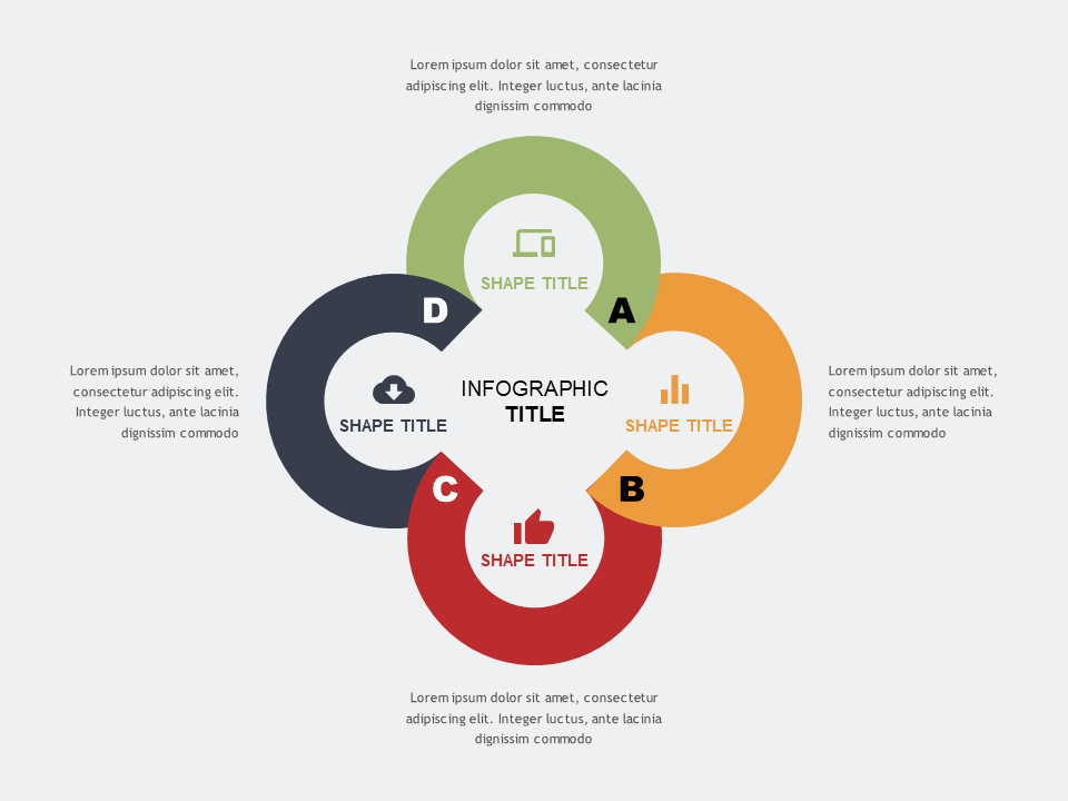 Arc Circulation PowerPoint Templates - PowerPoint Free
