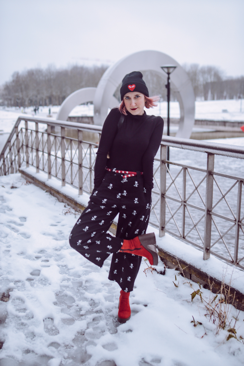 Les bottines rouges — Slanelle Style