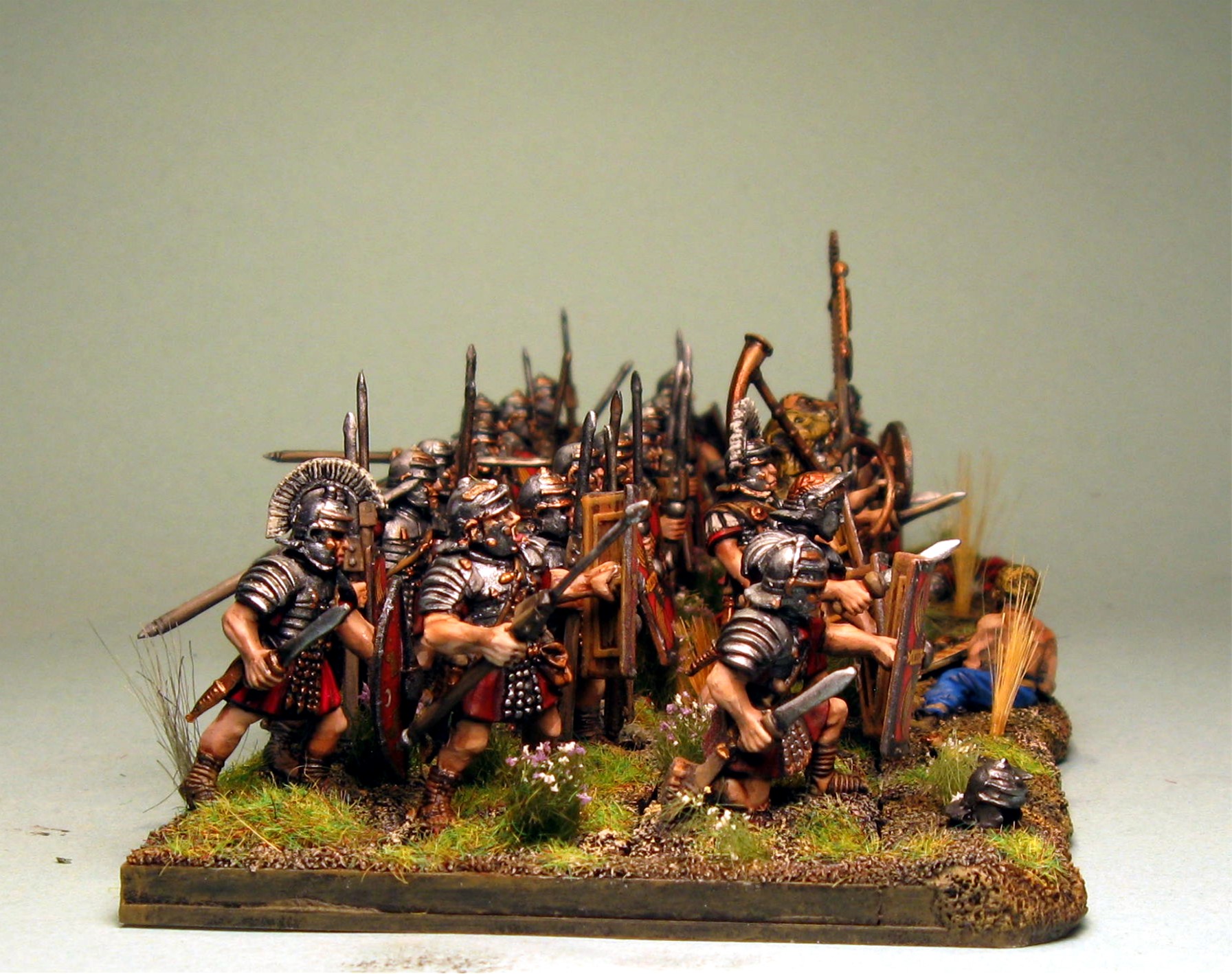 Imperial Roman Unit 'A' Painted - Wargaming Hub