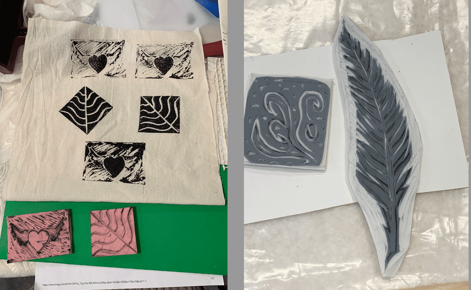 Creative Space: Block Printing on Fabric Workshop in Santa Rosa, CA