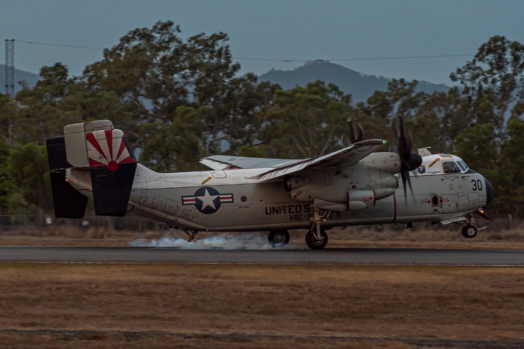 Central Queensland Plane Spotting: United States Navy (USN) Grumman C ...
