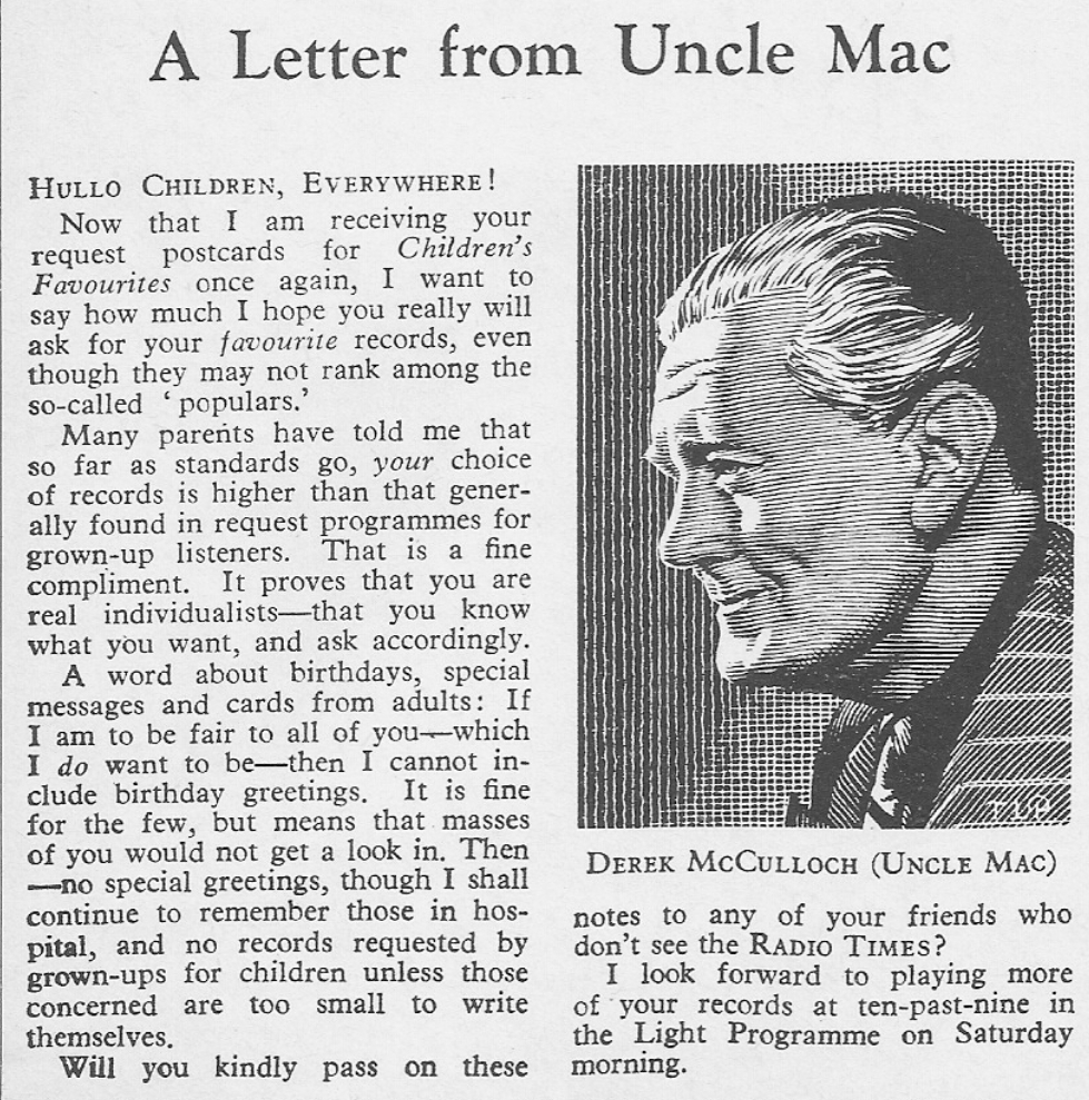 Random radio jottings: On the Light - Part 5 "Hullo Children, Everywhere"