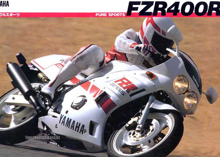 1986 Yamaha FZR400R (1WG/2TK) Genesis - Yamaha Old Bikes List