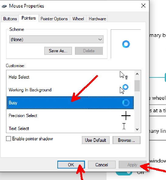 How to change cursor types in windows? | cursor color. - Tpsntech