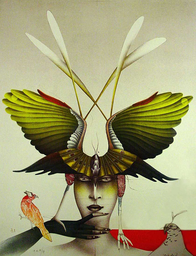 Artist of the day: Artist of the day, June 7: Paul Wunderlich, a German ...