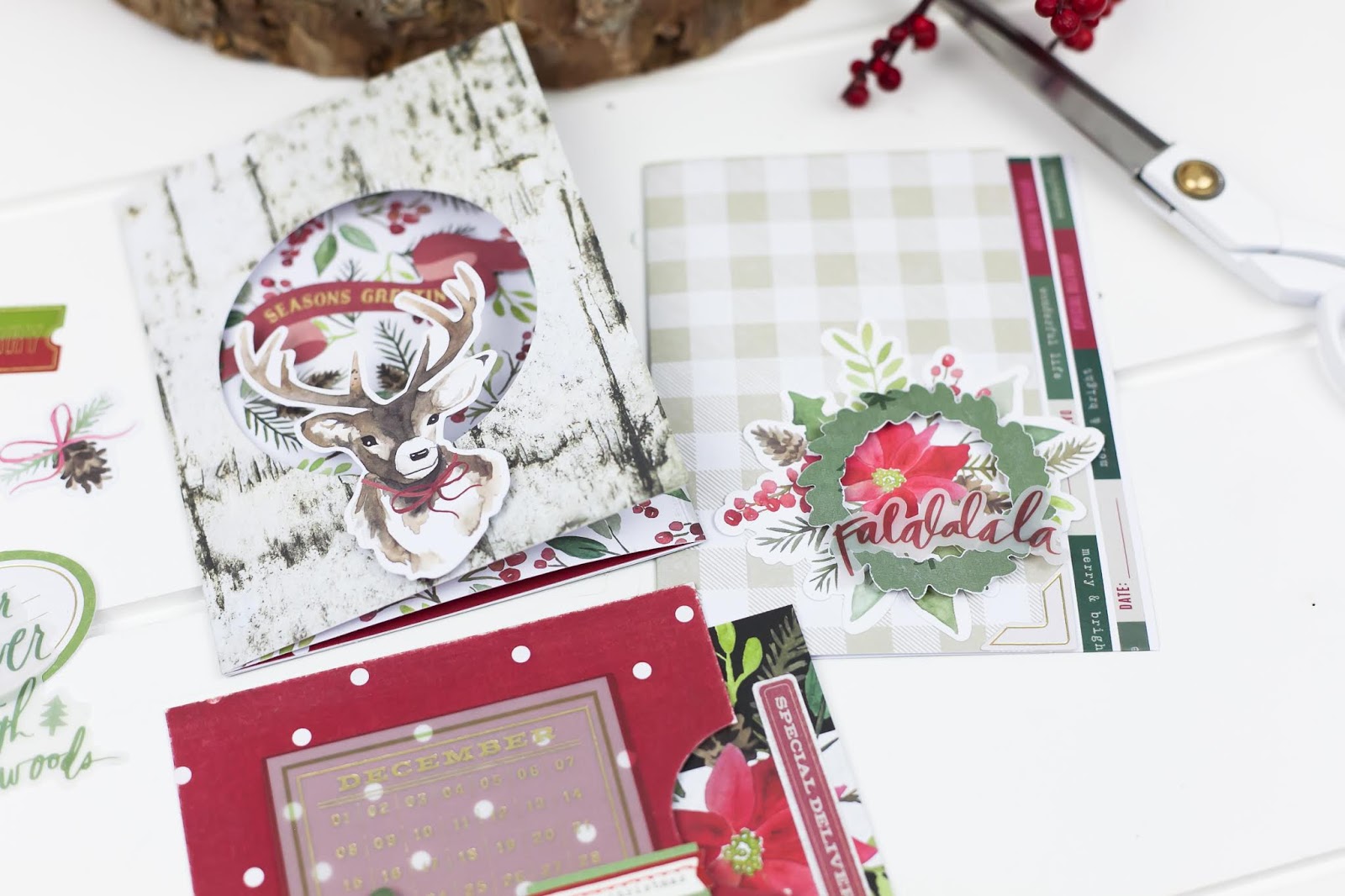 WINTER WONDERLAND I HOLIDAY CARD MAKING - Simple Reflections of my Everyday