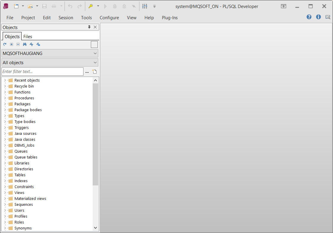 Hướng dẫn cài đặt và cấu hình PL/SQL Developer | MQ Solution Learning