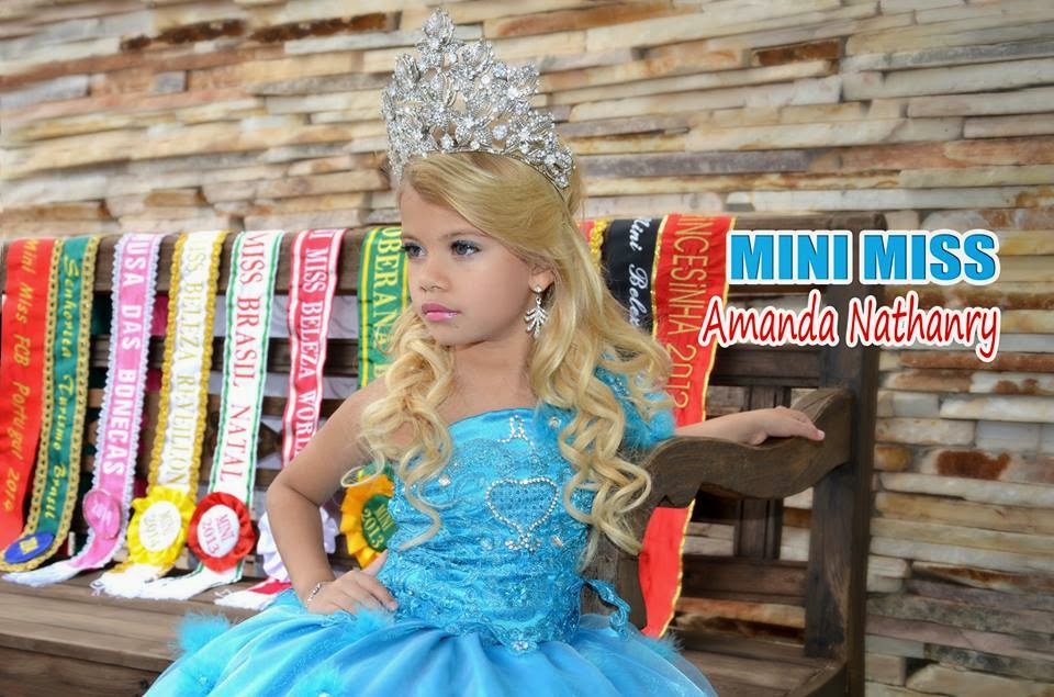 Portal das Misses: MINI MISS AMANDA NATHANRY