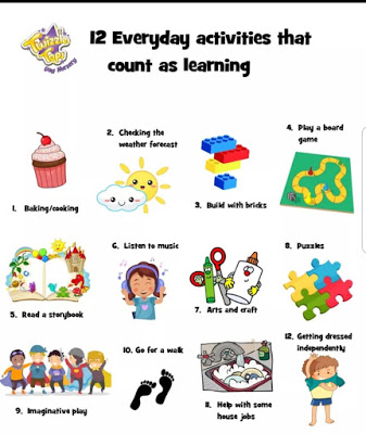 SMC Nursery @ Wensley Fold: 12 everyday learning activities....