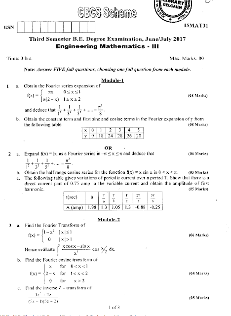 Visvesvaraya Technological University B.E. Civil Engineering (CBCS ...
