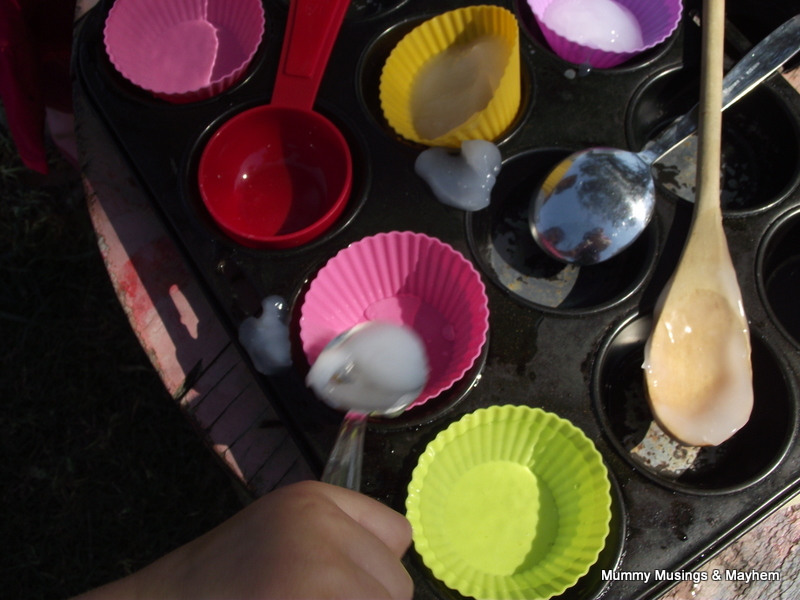 How to make your own safe edible paint for play!