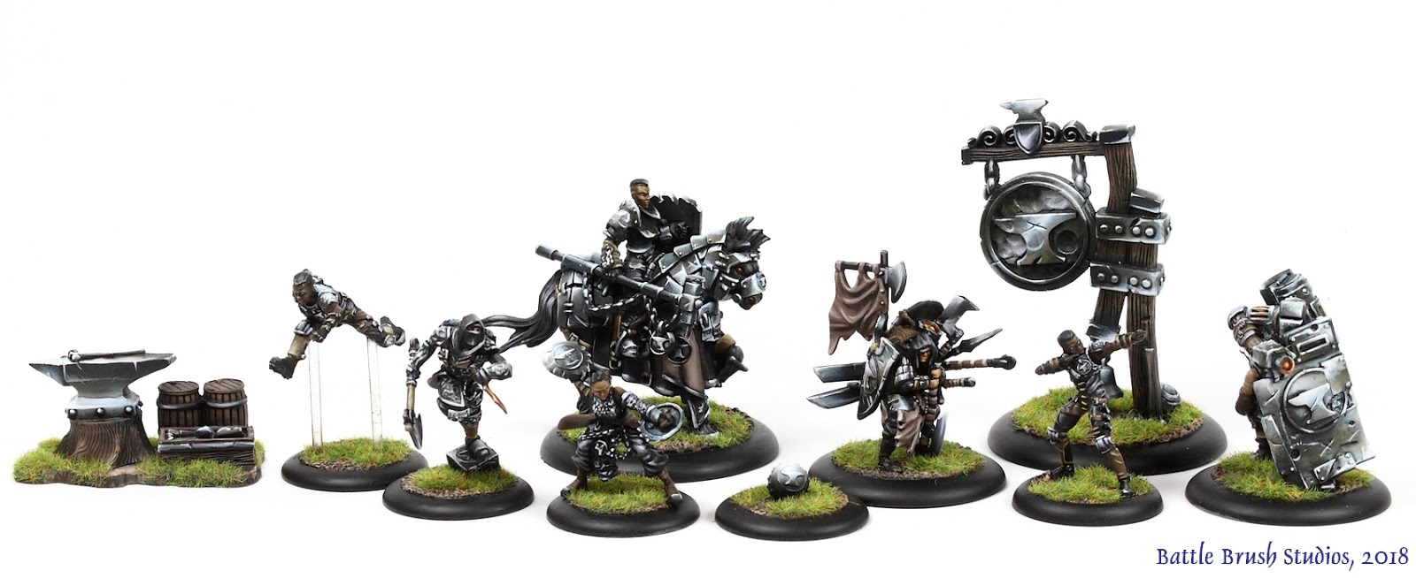 Battle Brush Studios: Showcase: Guild Ball Blacksmiths #2
