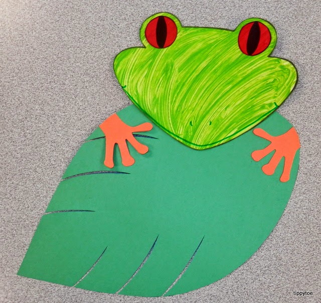 Red Eyed Tree Frog Craft