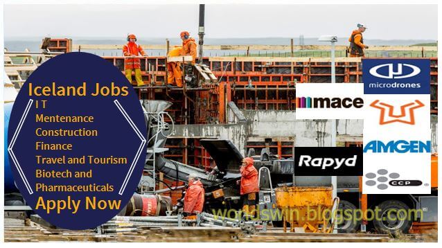 Jobs in many destinations in Iceland