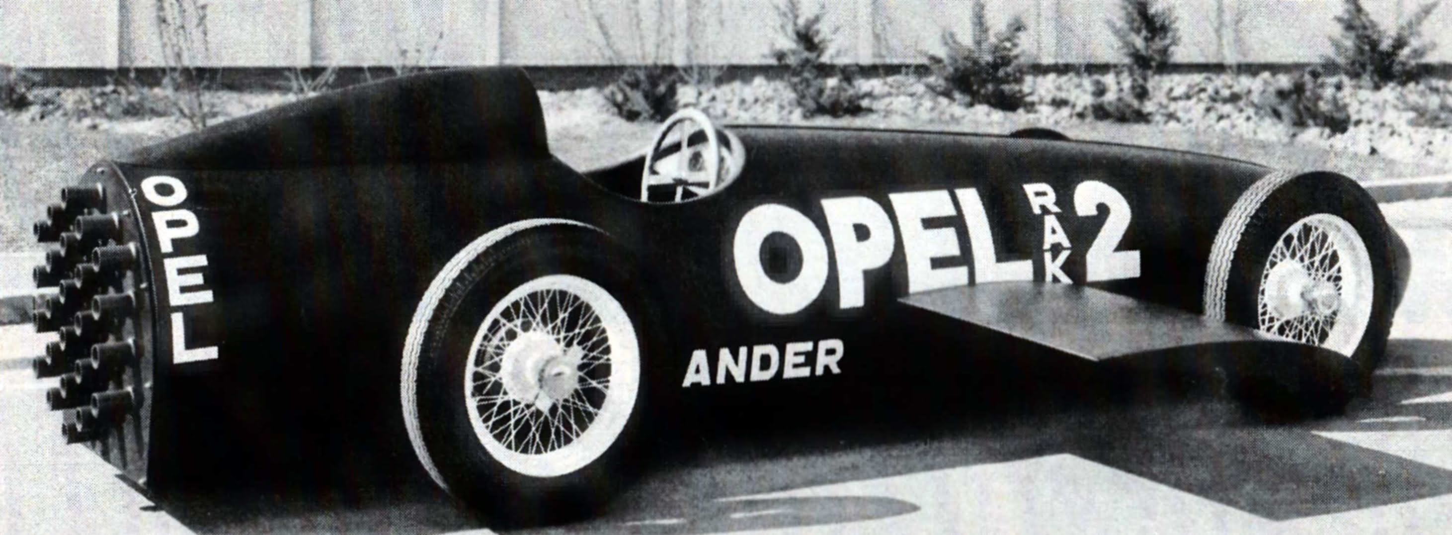 Progress is fine, but it's gone on for too long.: Opel Rocket Car
