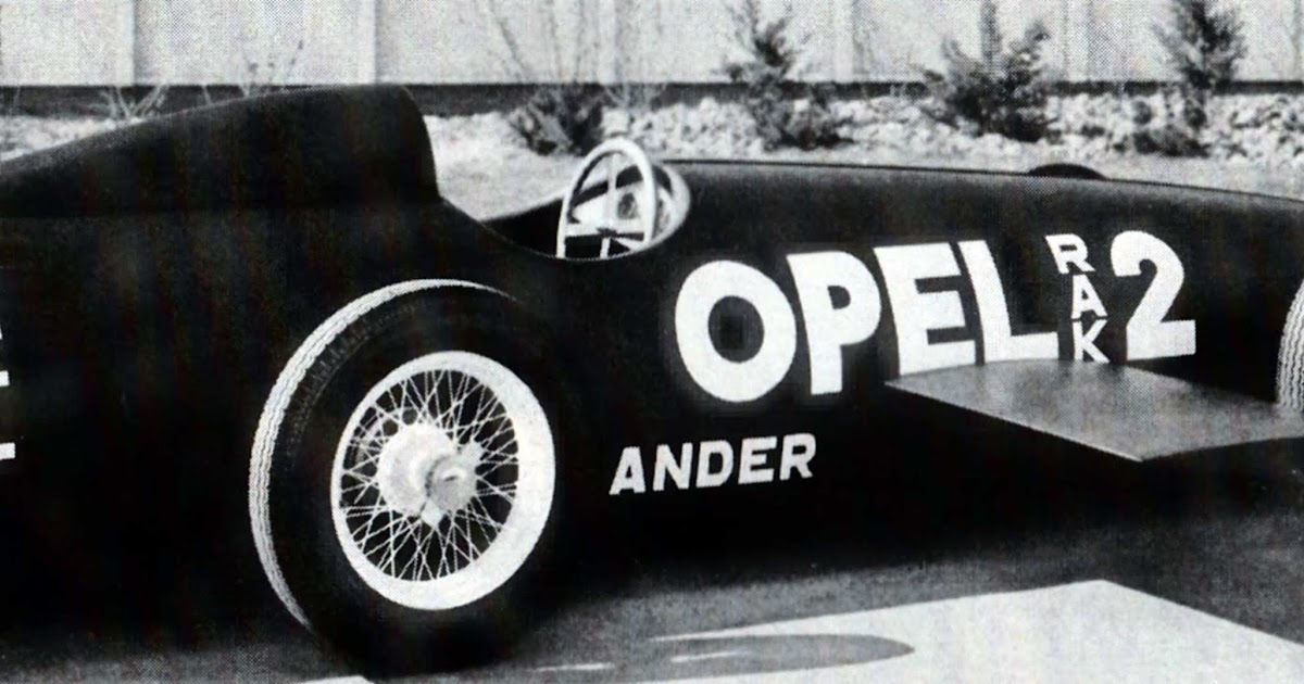 Progress is fine, but it's gone on for too long.: Opel Rocket Car