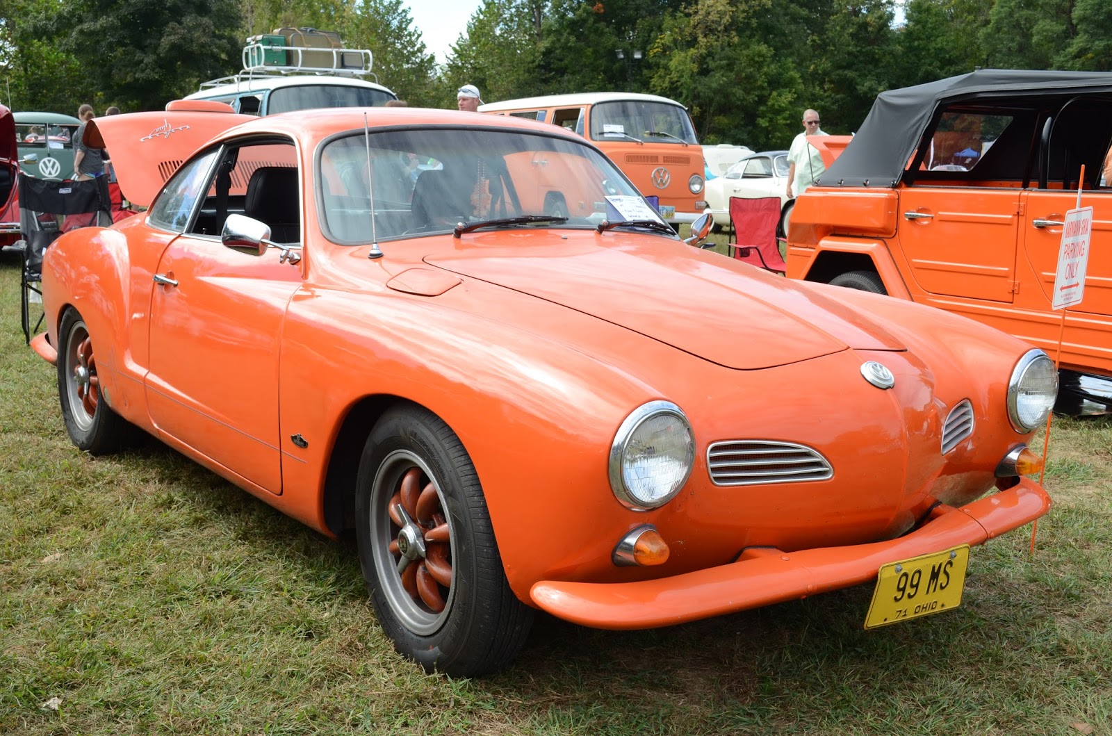 Turnerbudds Car Blog: Karmann Ghia At the VW Porsche Reunion