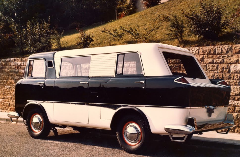 Just A Car Guy: Jeep minivan prototype designed by Brooks Stevens