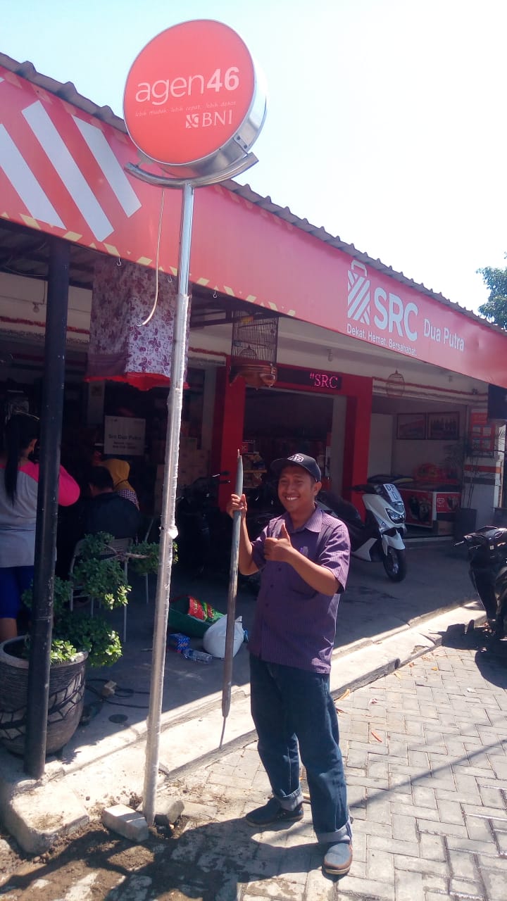 POLESIGN AGEN BNI 46 - KARYA MANDIRI ADVERTINDO