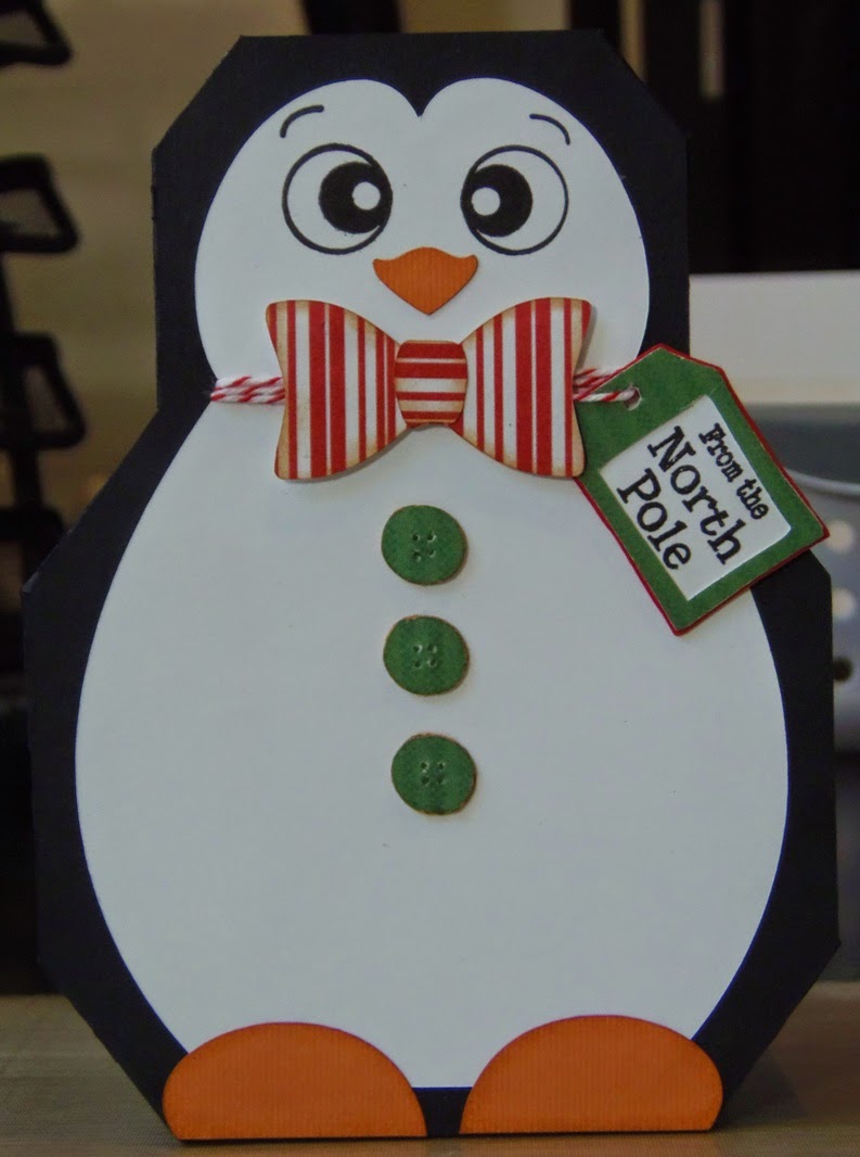 Craft with Bee: Penguin Gift Box