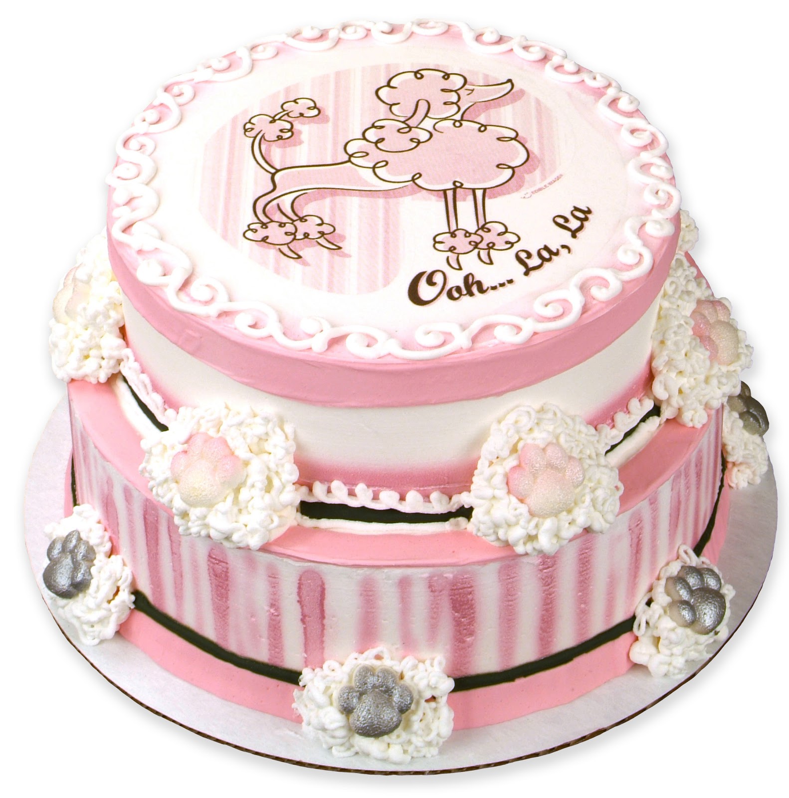 Birthday Cakes For You: Poodle cake