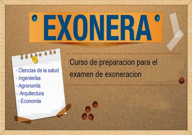 PREUNIVERSITARIO AMANECER: EXAMEN DE EXONERACION