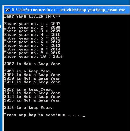 Free Programming Source Codes and Computer Programming Tutorials: Leap ...