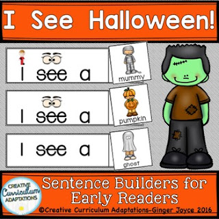 Halloween speech therapy freebies! - Speech Bee Blog