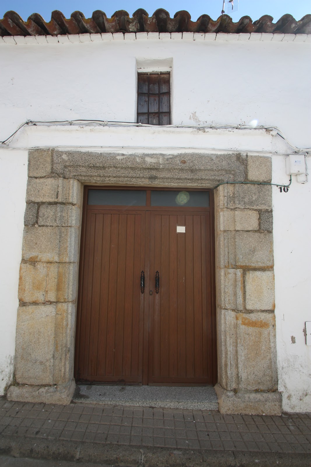 La Aceña: Portadas de cantería