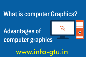 What is computer Graphics? Advantages of computer graphics