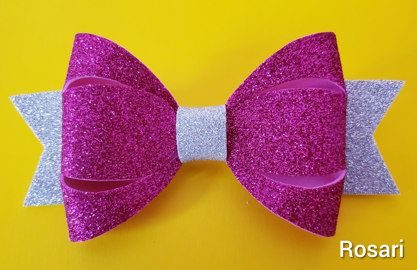 Molde De Lazos O Vinchas Para Niñas | Moños De Foami