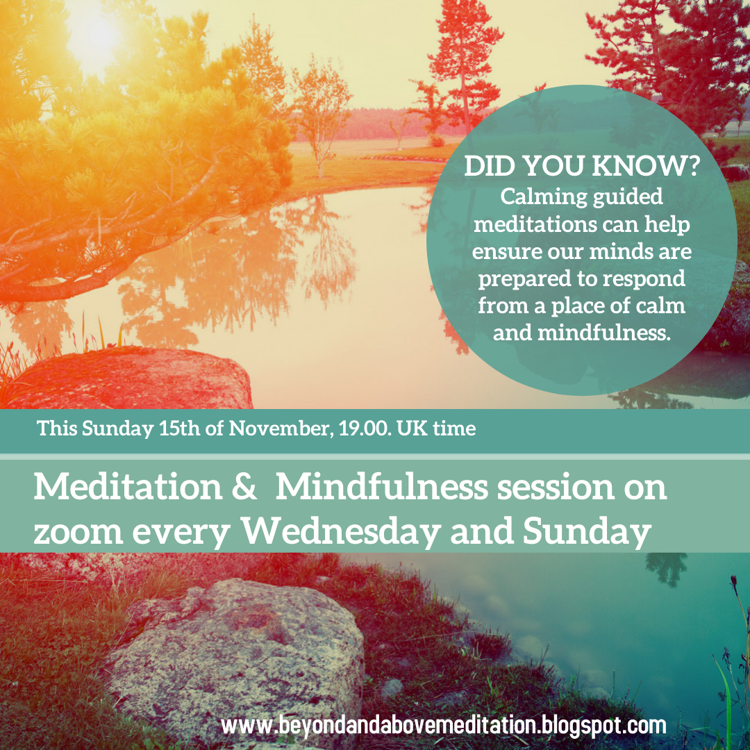 Meditation this Sunday