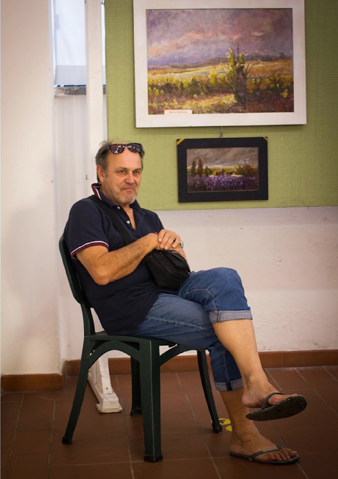 laVostraArte di Carla Colombo: Mario Ballerino in " COLORE...E VITA