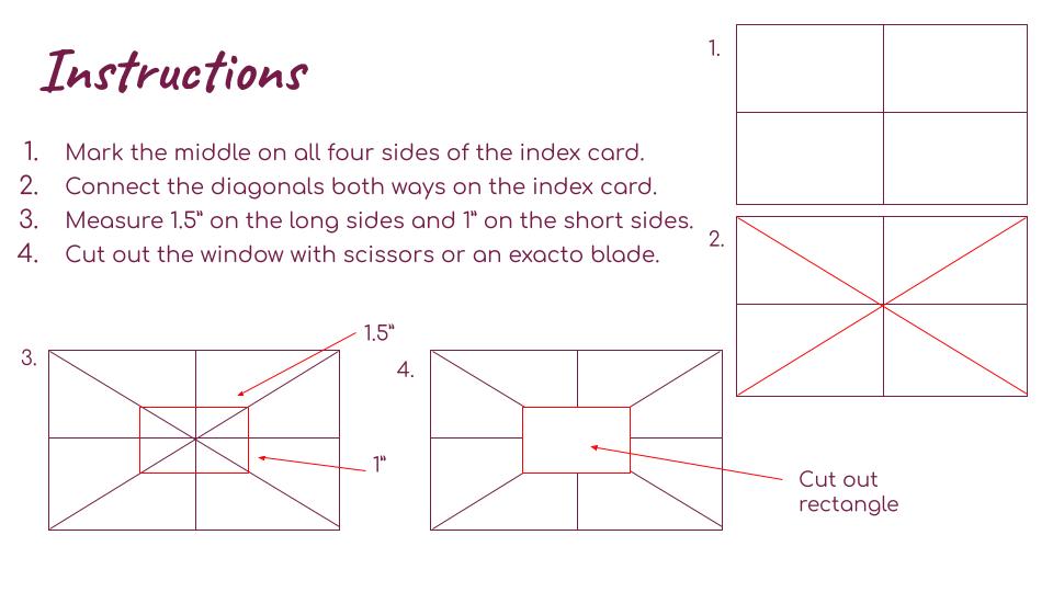 Viewfinder Compositions