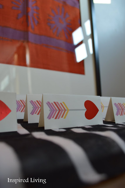 Inspired Living: Arrow Valentine's for my Pre-Schooler