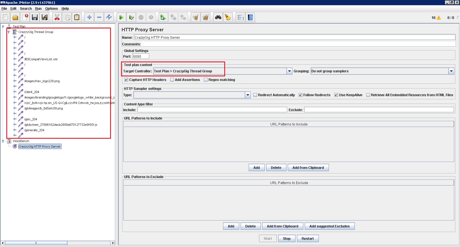 CrazzyGig: Reuse and Maintain JMeter Scripts