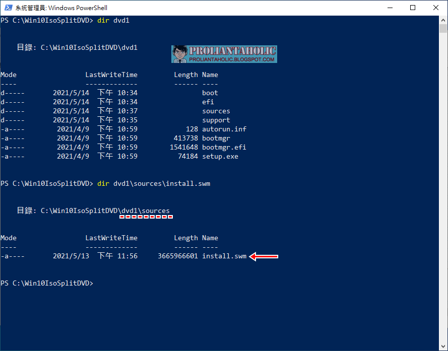 很多人說看不懂的部落格: 透過多片DVD光碟安裝Windows 10