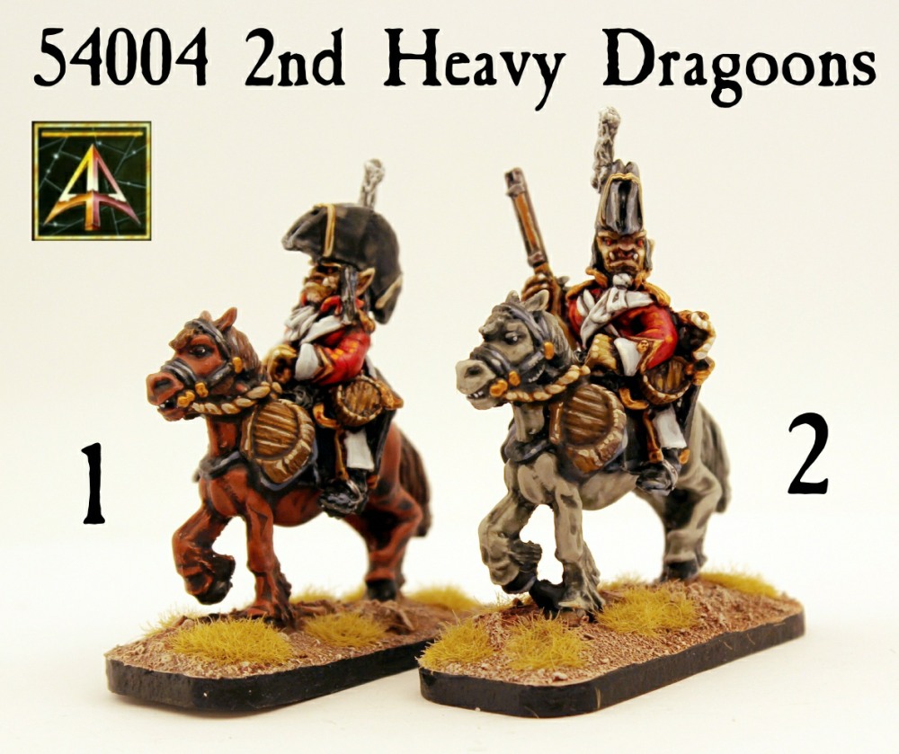 Alternative Armies: 2nd Heavy Dragoons new packs and unit for Flintloque