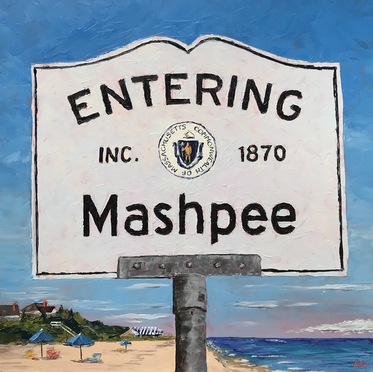 Ann Gorbett Palette Knife Painting