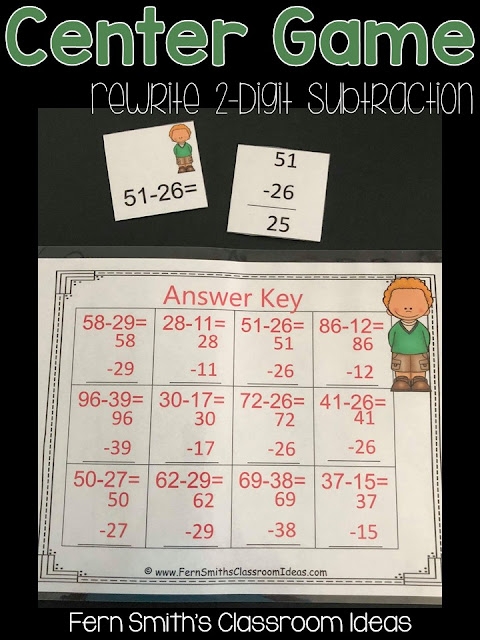 ARE YOU TEACHING HOW TO REWRITE TWO DIGIT SUBTRACTION PROBLEMS? - Fern ...