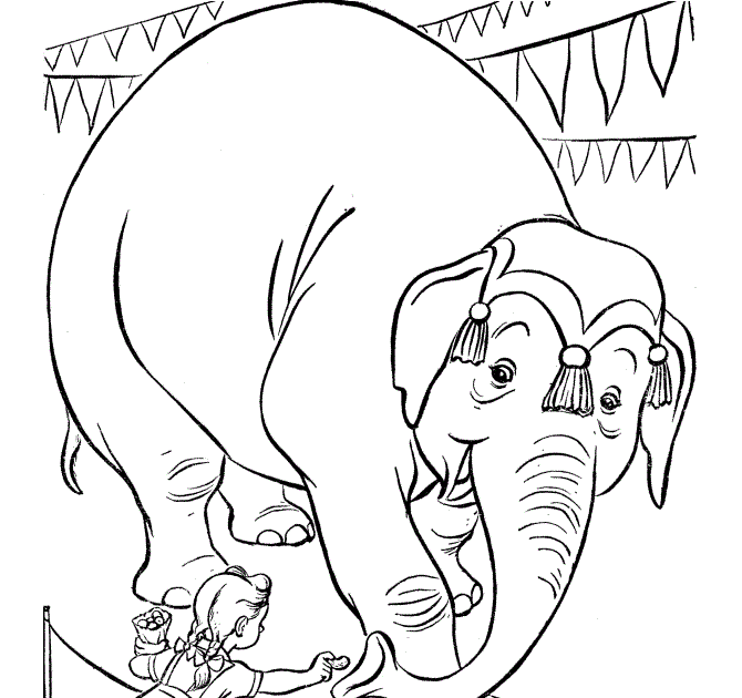 Circus Coloring Pages Printable - Fun, Free and Easy