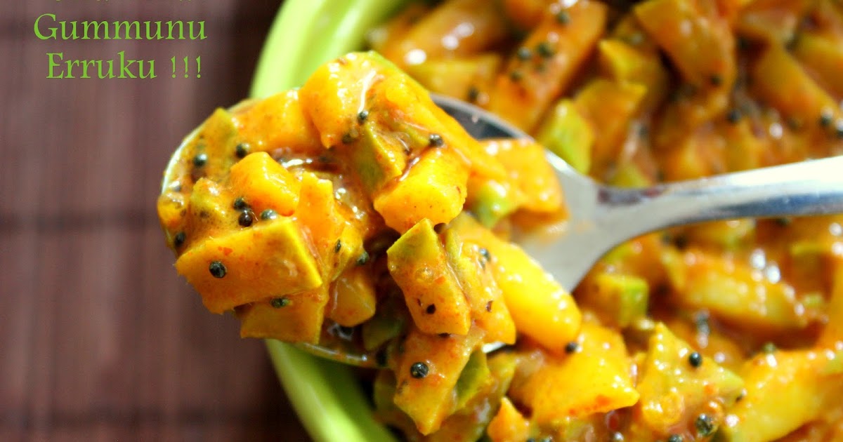 Cook like Priya: 10 Mins Madras Mango Pickle ~ Chumma Gummunu Erruku