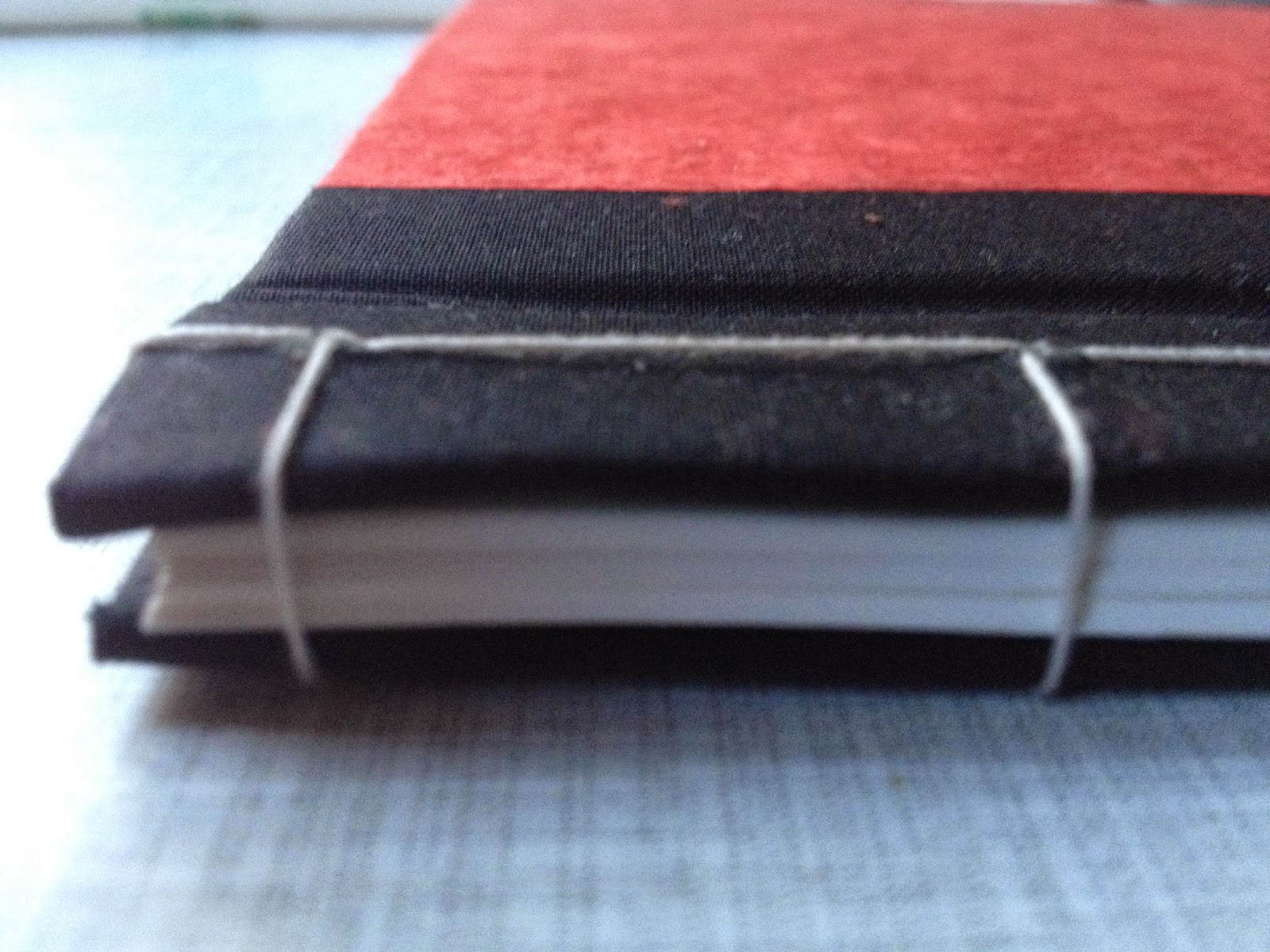 rood|noot: boekbinden - japanse binding - peter kolpa