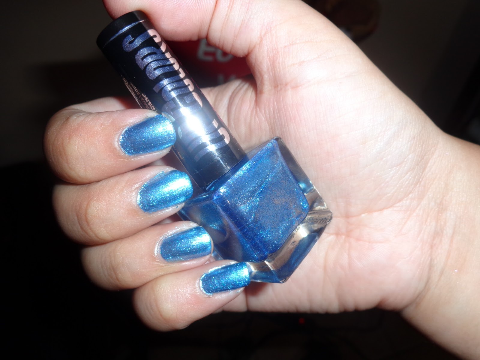 Esmaltismo: Azul, da Up Colors - Cromado Cor de Céu!