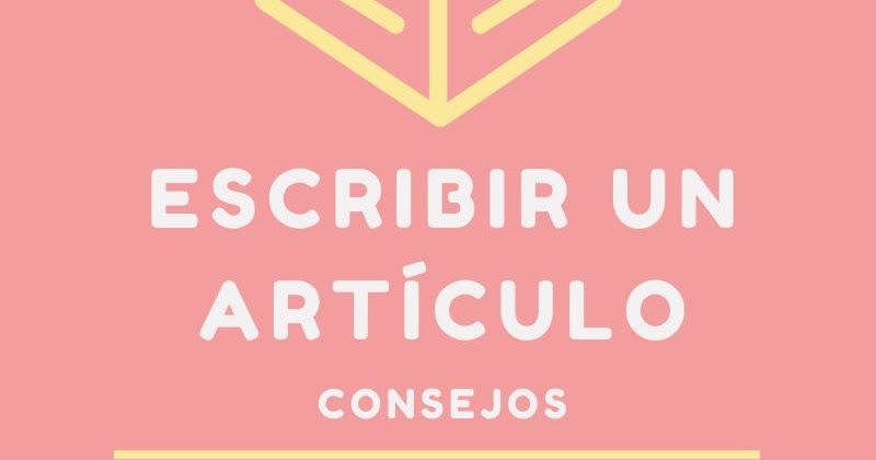 Cómo escribir un artículo