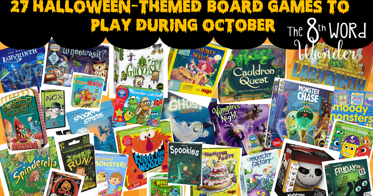 The 8th Word Wonder! Speech & Language Therapy Blog: 27 Halloween ...