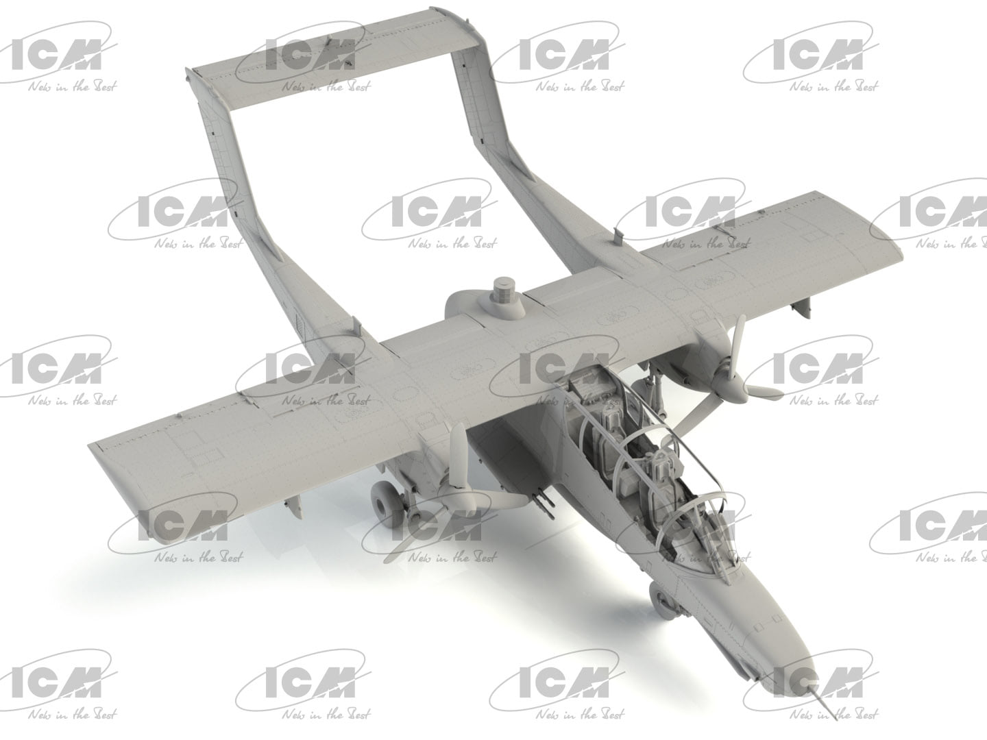 Dois OV-10 Bronco 1/48 da ICM | Webkits Modelismo