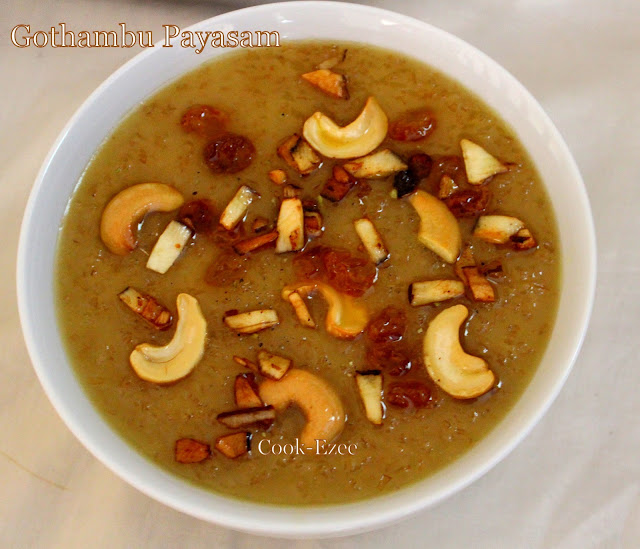 COOK-EZEE: ഗോതമ്പ് പായസം/Gothambu Payasam/Broken Wheat Payasam and ...